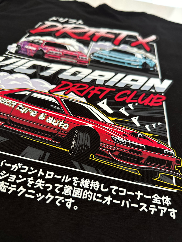 Melbourne Merch & Victorian Drift Club: Fuel Drift Culture with Custom